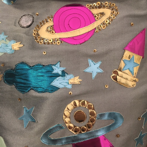 Manish Arora | Skirts | Manish Arora Galaxy Hand Beaded Appliqu Skirt ...